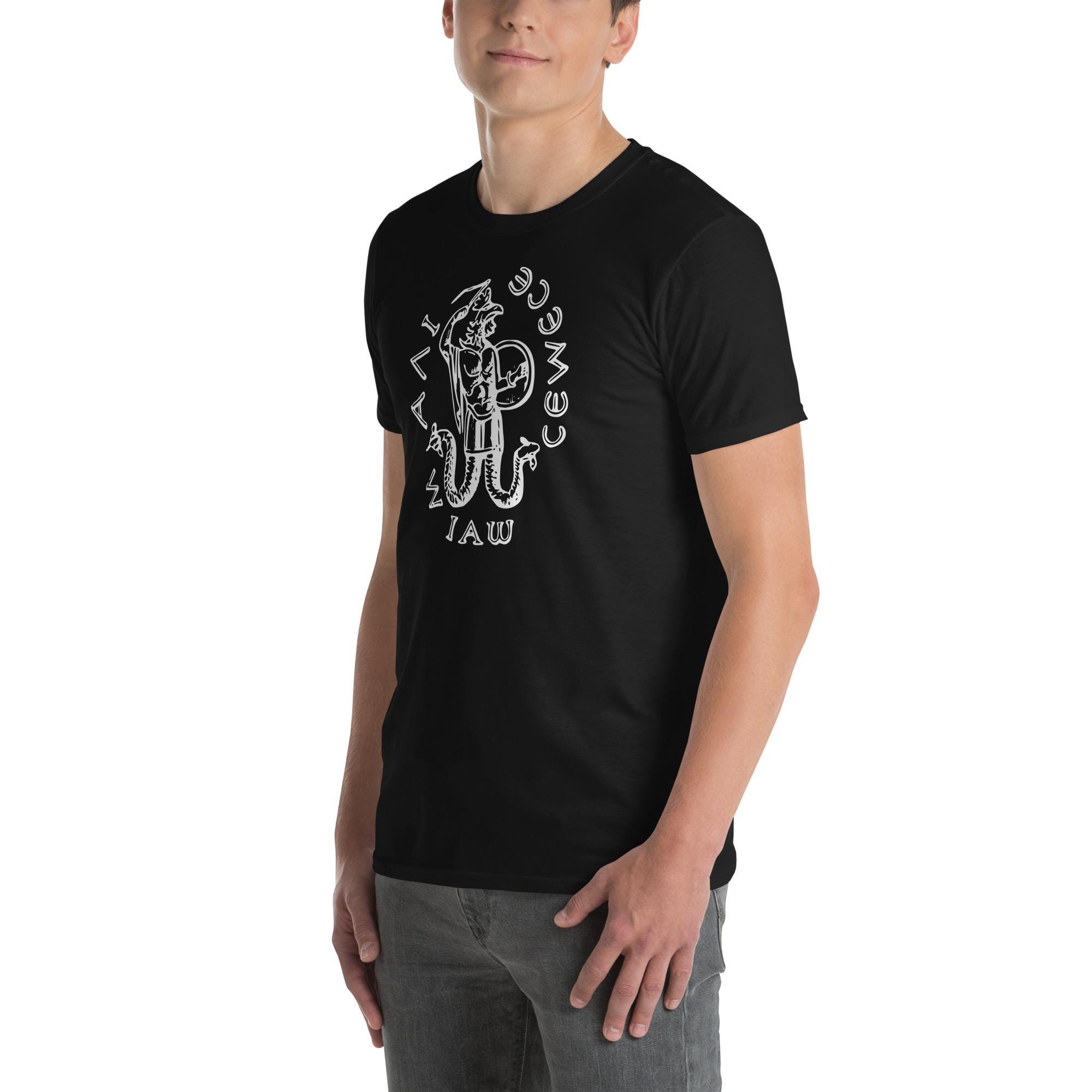 Abraxas Gnostic Occult Shirt Esoteric Art Pagan Shirt Hermetic Enochian ...