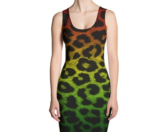 Leopard Pin up Dress - Etsy