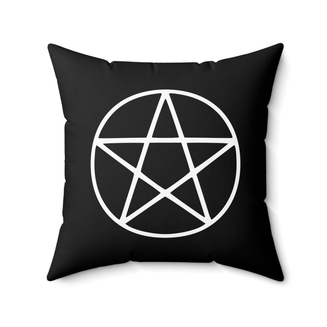 Pentacle Inverted Pentagram Accent Pillow Throw Pillow Magic - Etsy