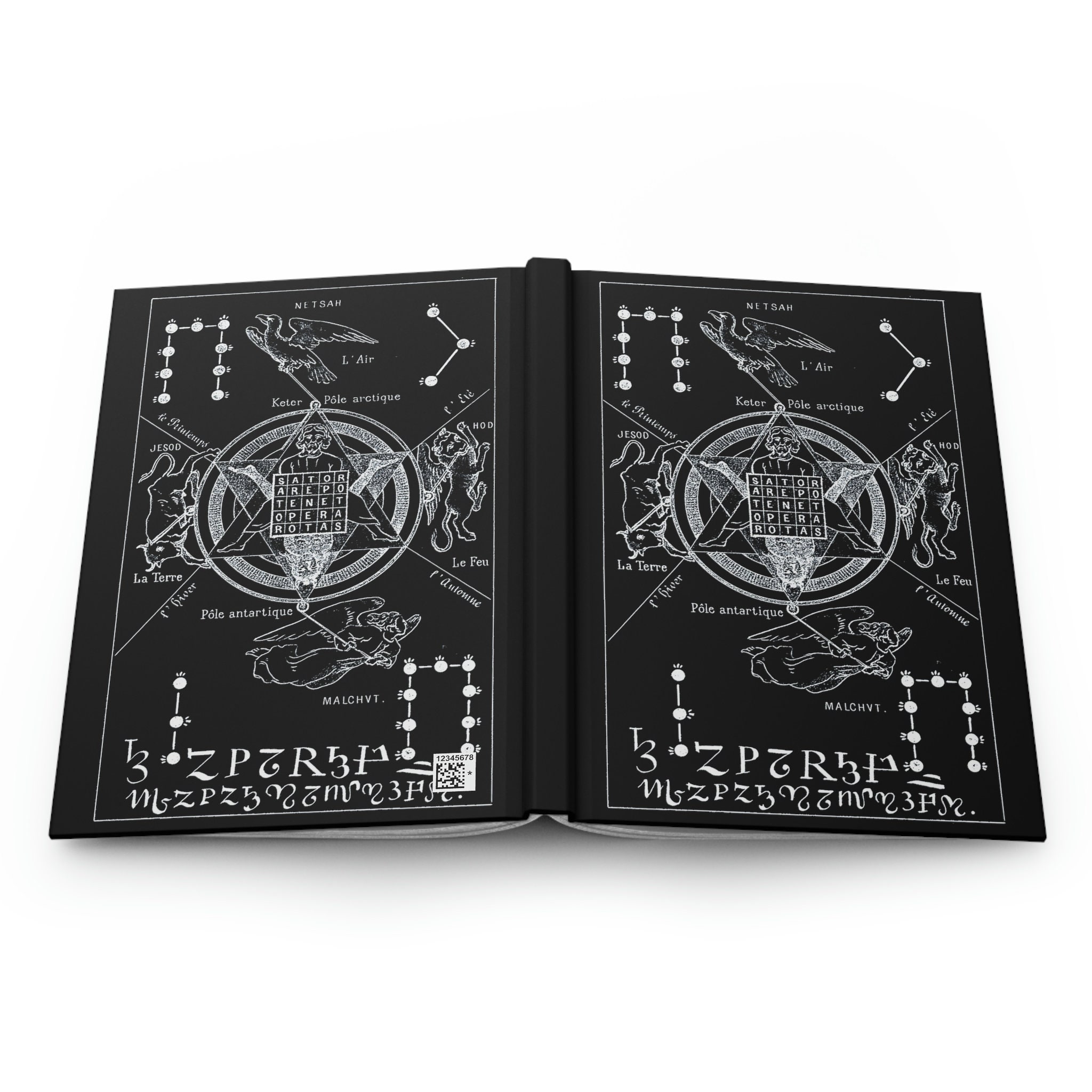 Eliphas Levi Key to the Great Arcanum SATOR Tarot Journal Reading ...