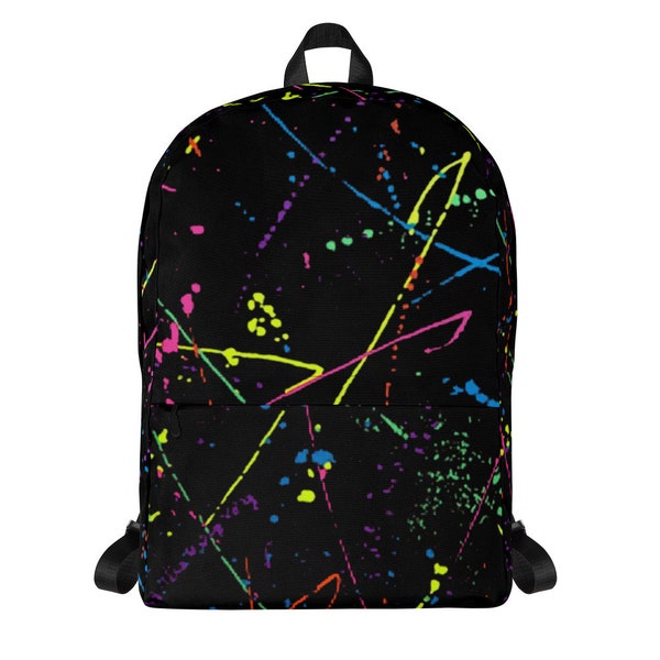Neon Paint Splatter - Etsy