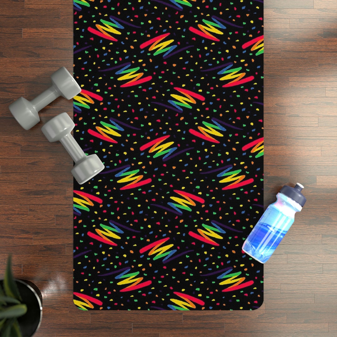 Arcade Carpet Bowling 80s Retrowave Yoga Mat Fitness Mat Vaporwave ...