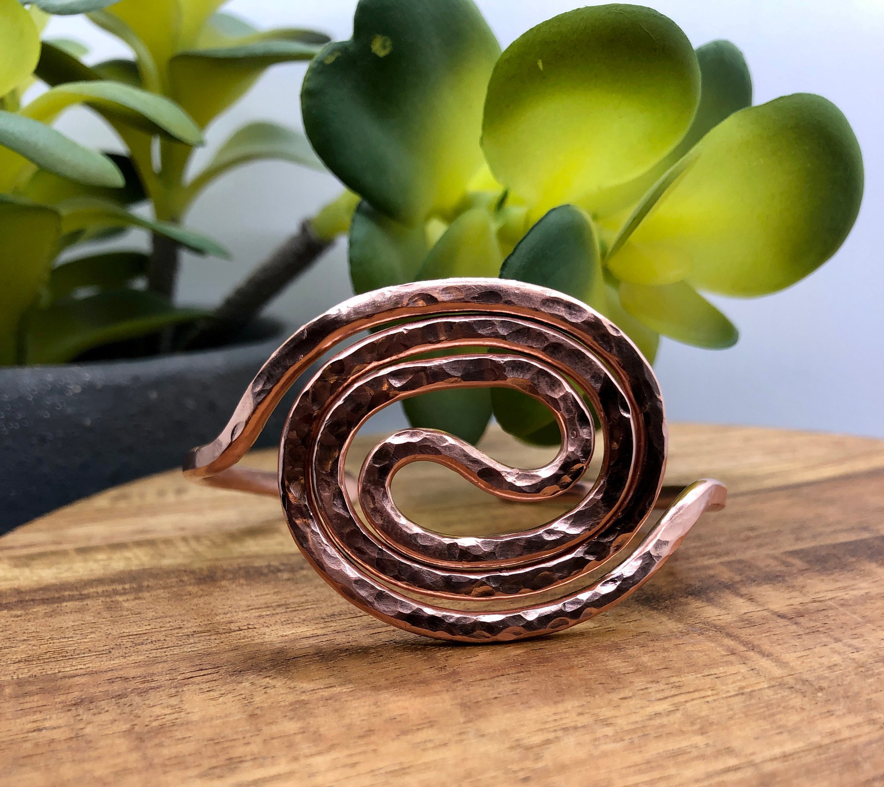 Solid Copper Bracelet - Etsy