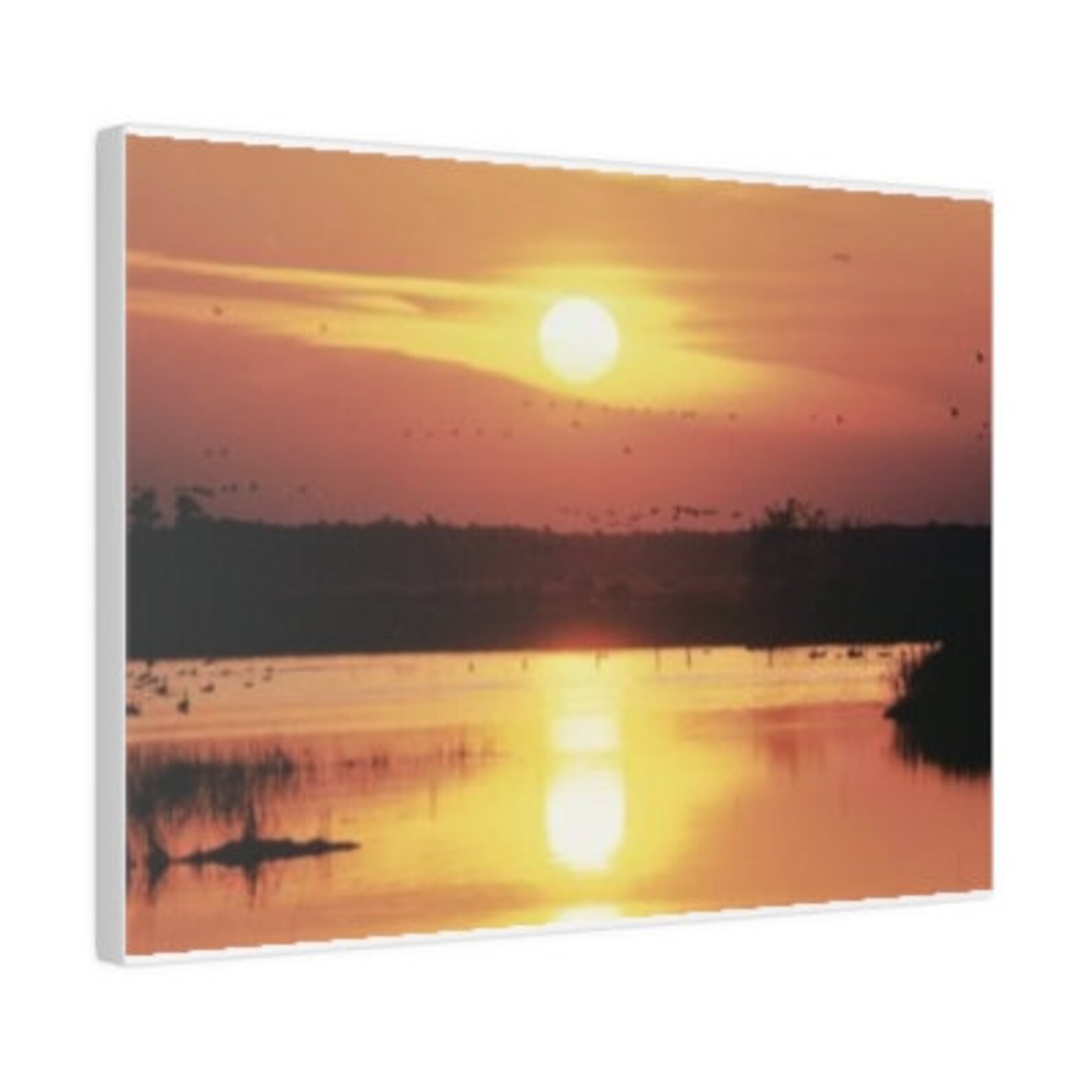 Beautiful Sunset Canva - Etsy