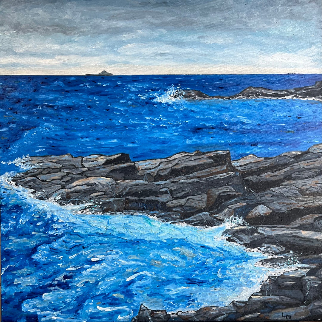 East Coast in Blue - Etsy