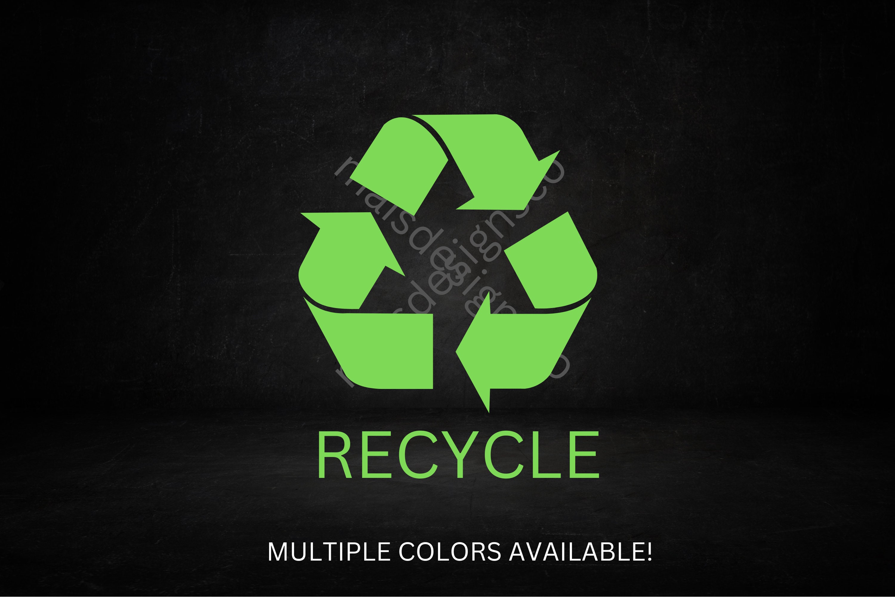 Recycle Decal Car Decals Name Stickers Window Decals - Etsy