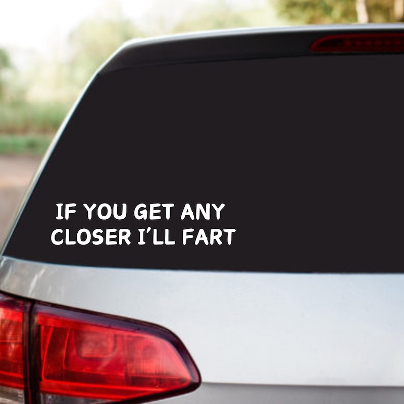 Fart Bumper Stickers - Etsy