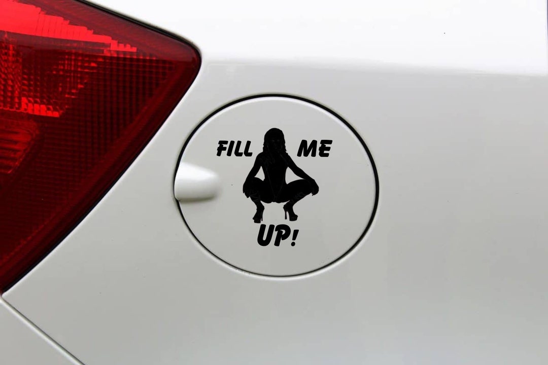 Funny Stripper Gas DECAL | Funny Car Decals | Personalized Car Decals ...