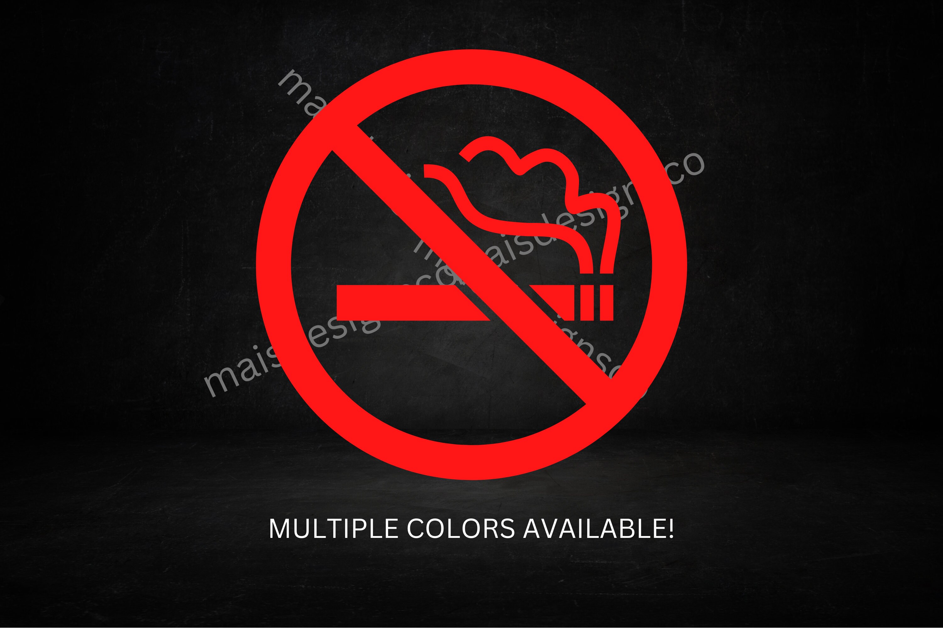NO SMOKING Decal Car Decals Name Stickers Window Decals - Etsy