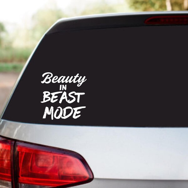 Beast Mode Decal - Etsy