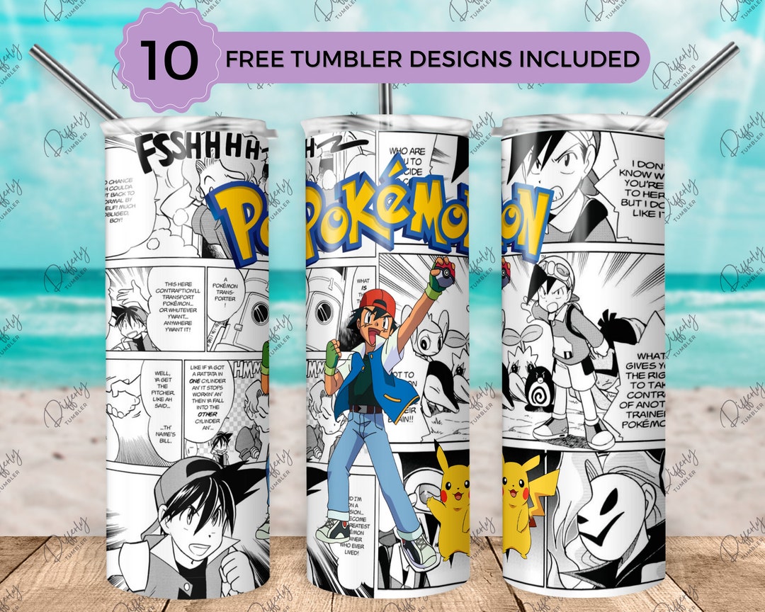 Cartoon Character 20oz Tumbler Wrap, Cartoon 20oz Skinny Tumbler Wrap ...