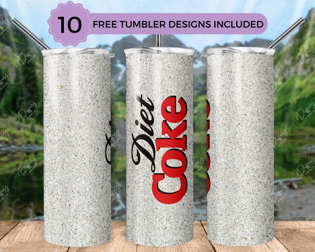 Soda Inspired 20oz Tumbler Wrap Design, Soda 20oz Template, Straight ...