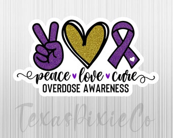 Bumper Stickers cancer awareness Purple ribbon decals laptop decal ...