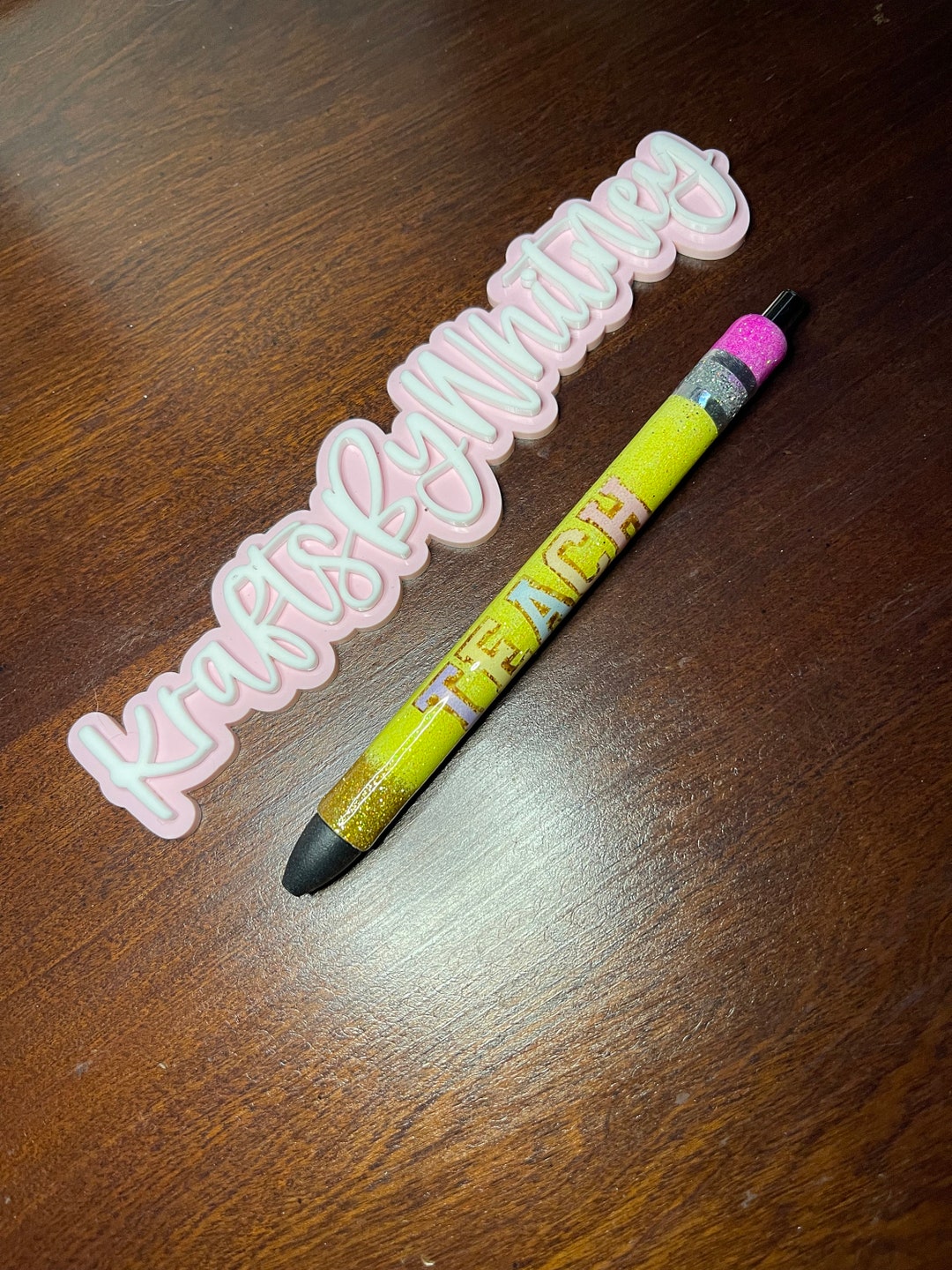 TEACH Pencil Pen - Etsy