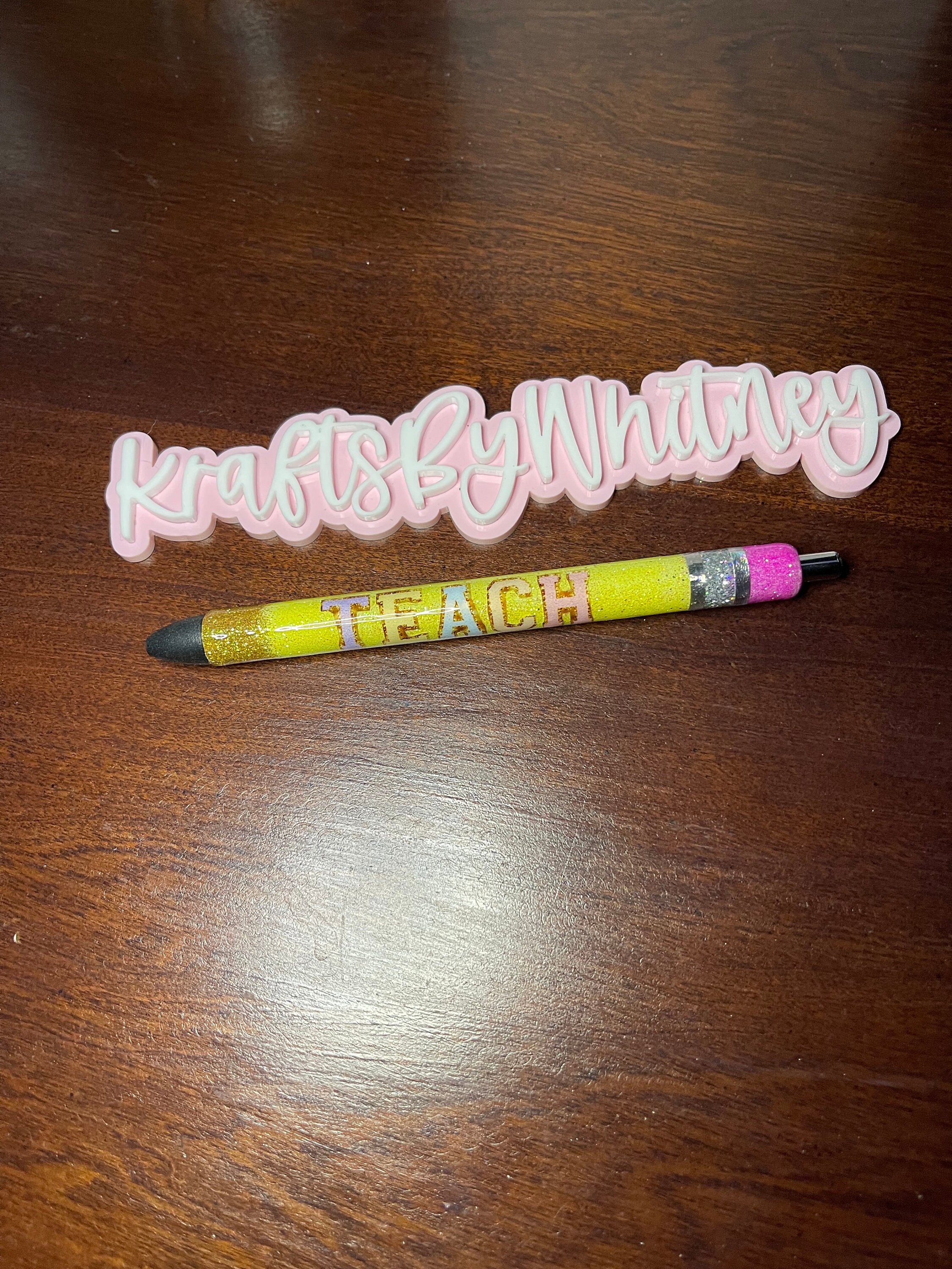 TEACH Pencil Pen - Etsy