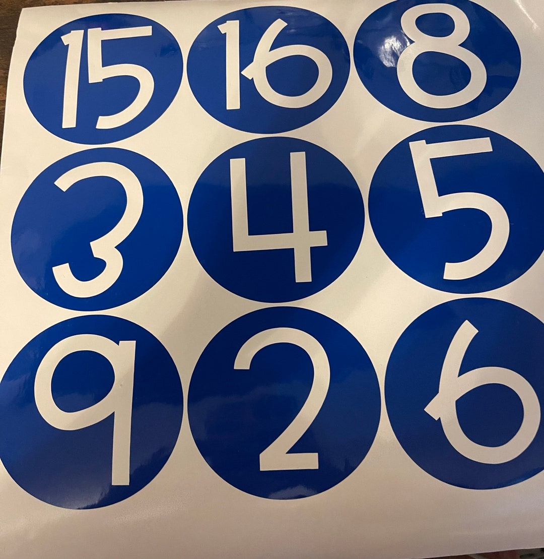 Line up Dots With Numbers, Line Leader, Door Holder, Caboose - Etsy