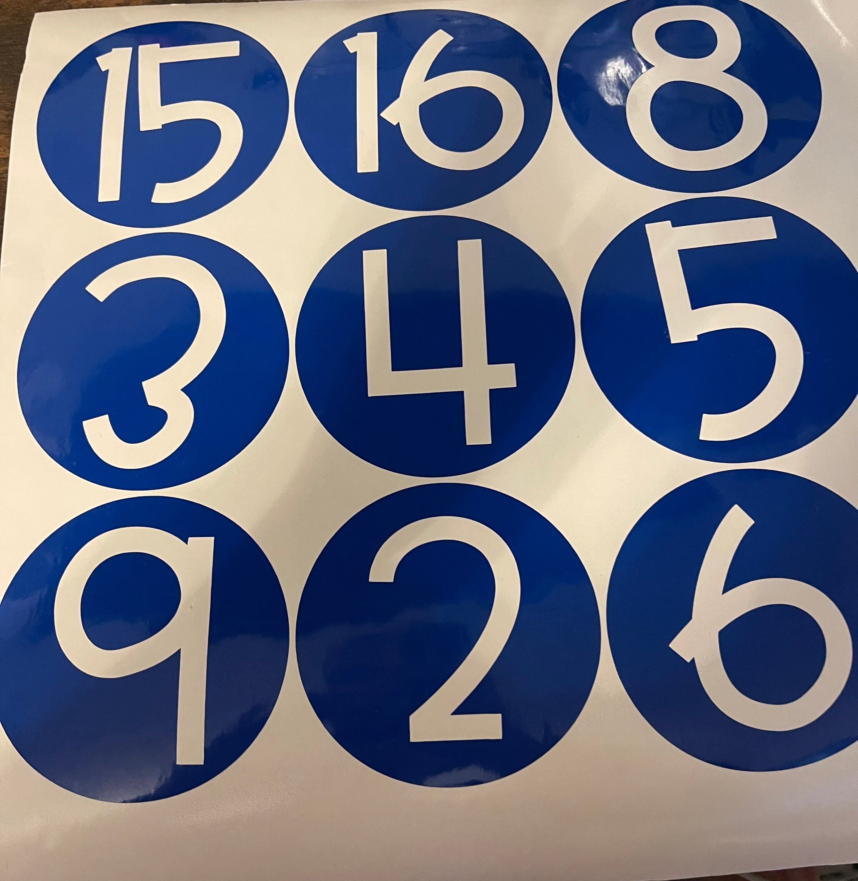 Line up Dots With Numbers, Line Leader, Door Holder, Caboose - Etsy