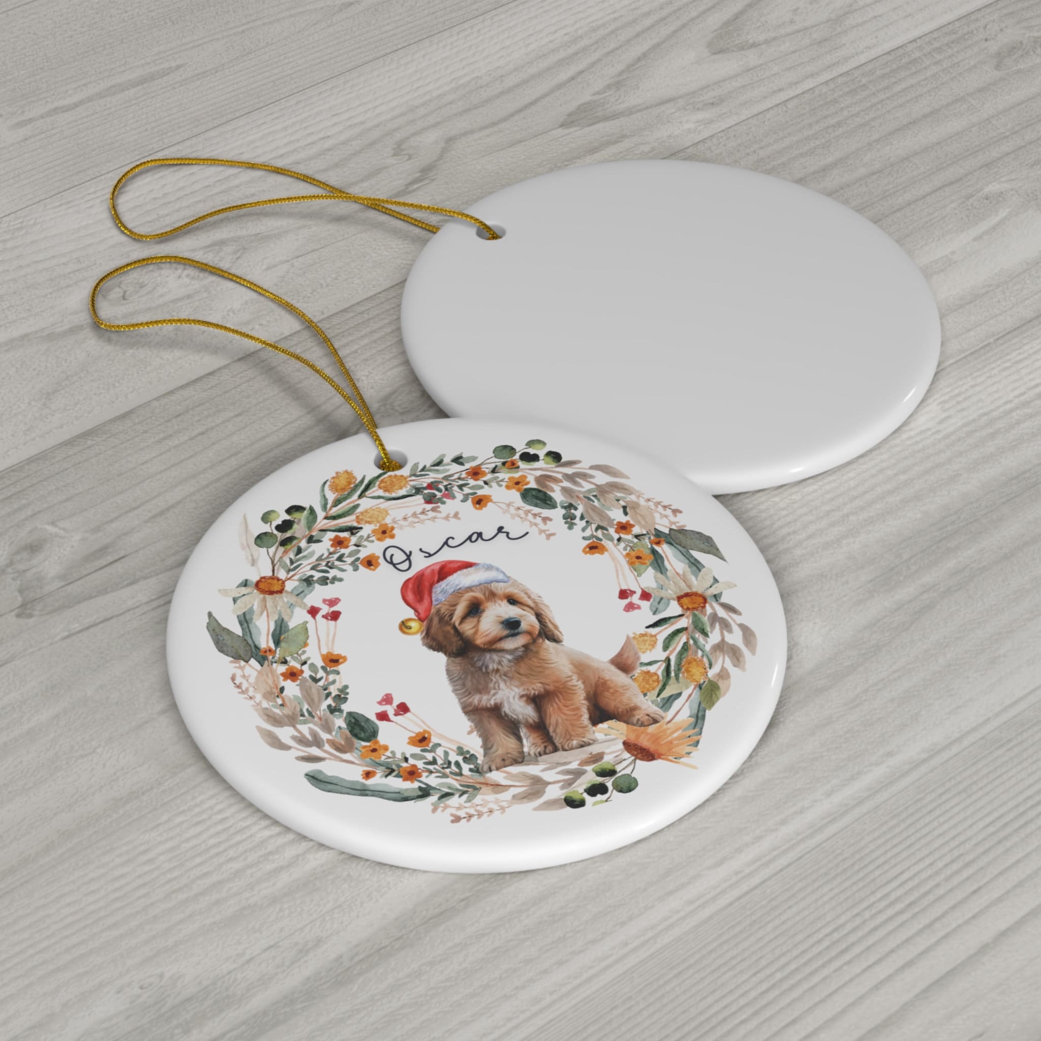 Personalized Labradoodle Ornament Labradoodle Christmas Ornament for ...