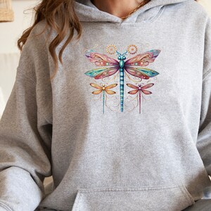 Dragonfly Sweatshirt, Dragonfly Gifts, Dragonfly Sweatshirt, Dragonfly ...