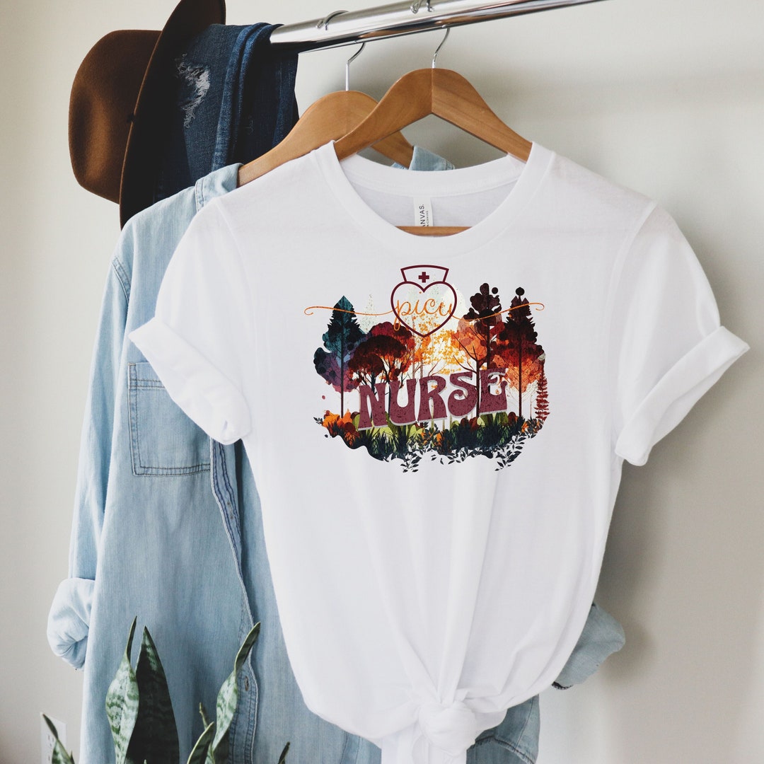 PICU Nurse Shirt, PICU Nurse Tshirt, Picunurse Shirt, PICU Nurse ...