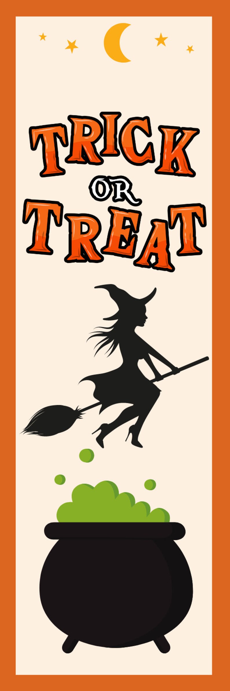 Set of 9 Halloween Bookmarks, Halloween Bookmarks, Digital Bookmarks to ...