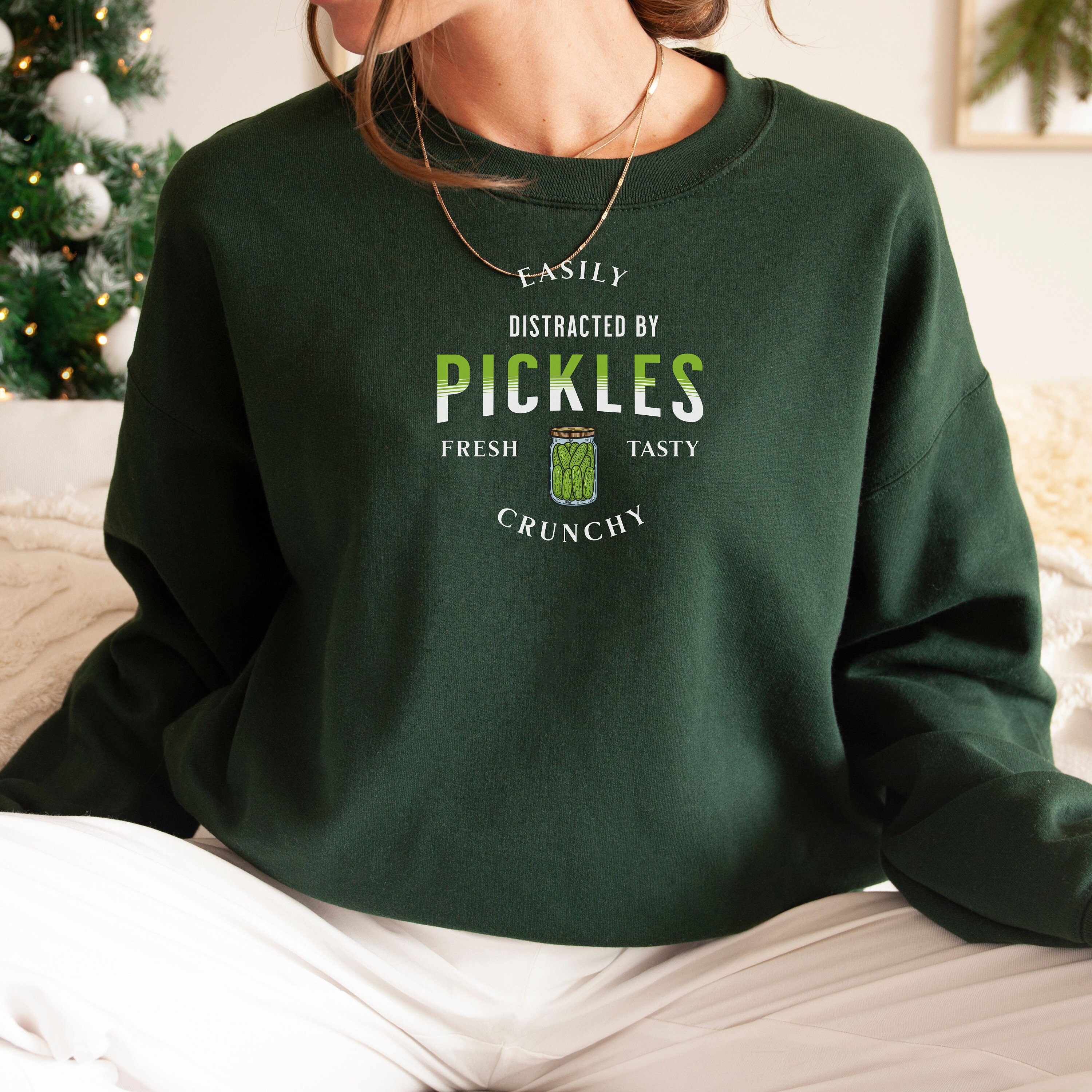Retro Pickles Shirt Easily Distracted by Shirt Pickle Jar Shirt Pickle ...