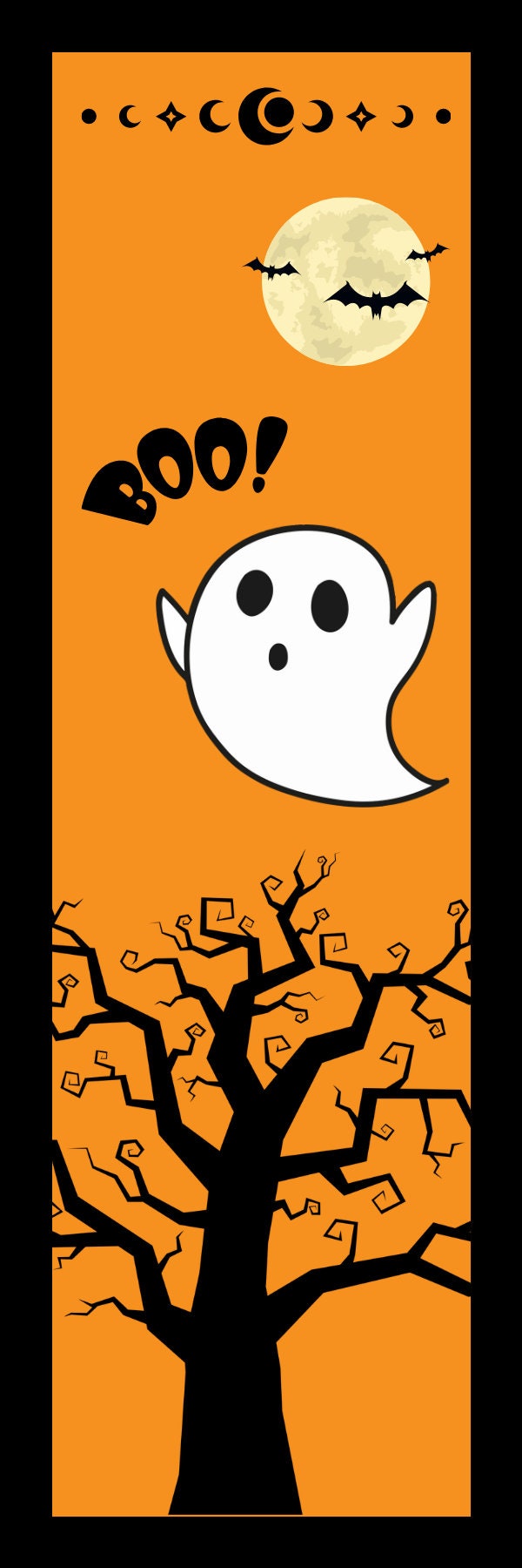 Set of 9 Halloween Bookmarks, Halloween Bookmarks, Digital Bookmarks to ...