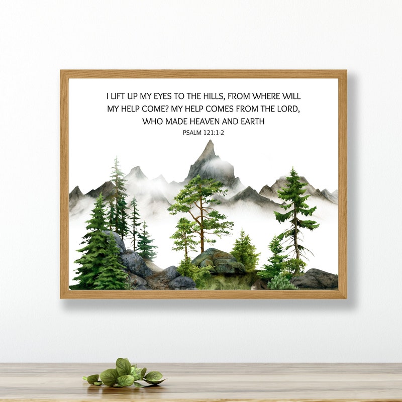 Bible Verse Poster - Etsy