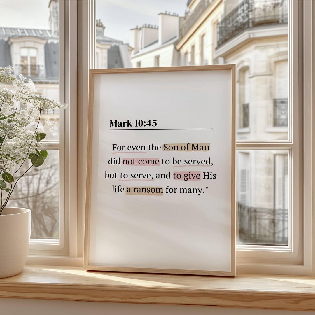 Bible Verse Home Decor Bible Journaling Style Wall Art for Living Room ...
