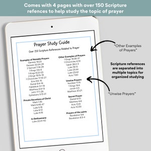 Bible Study Bundle Group Study Worksheet Printable Bible Study Guide ...