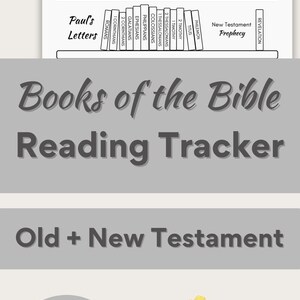 Bible Reading Tracker Printable Scripture Log PDF Bible in Year Plan ...