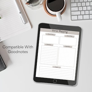 Verse Mapping Bible Study Template In-depth Study Guide Christian ...