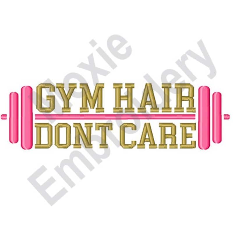 Gym Embroidery - Etsy