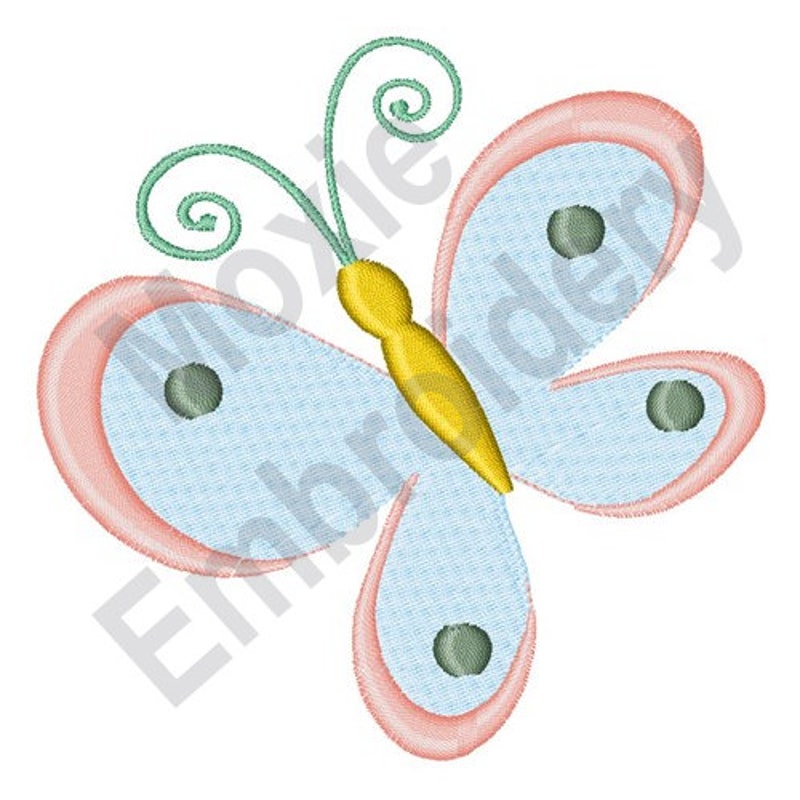 Butterfly Embroidery - Etsy