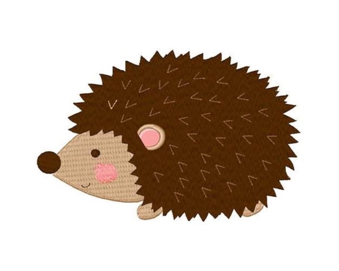 Woodland Porcupine - Machine Embroidery Design - Etsy