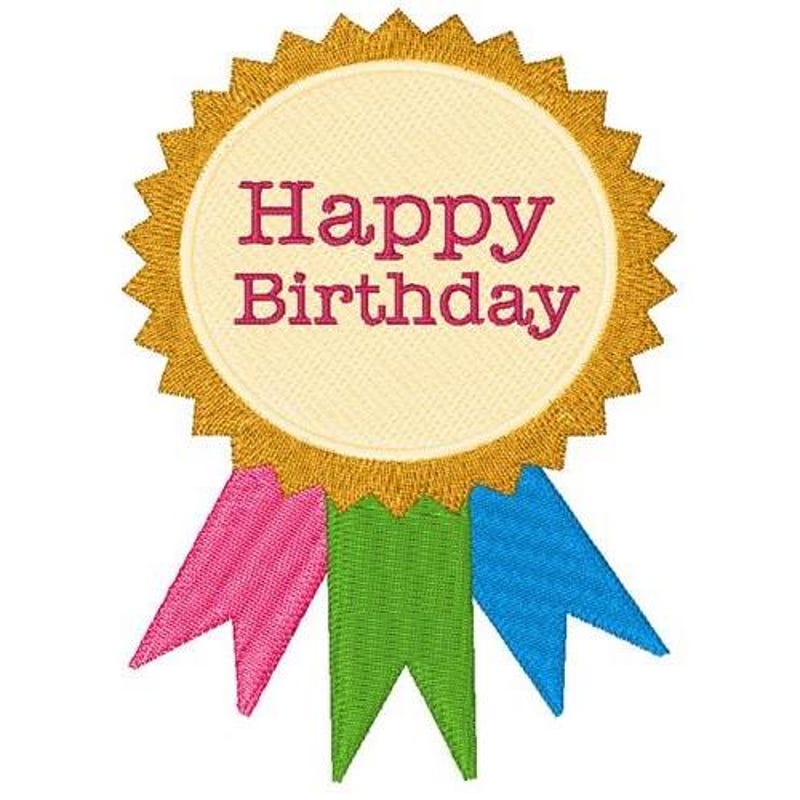 Happy Birthday Ribbon - Etsy