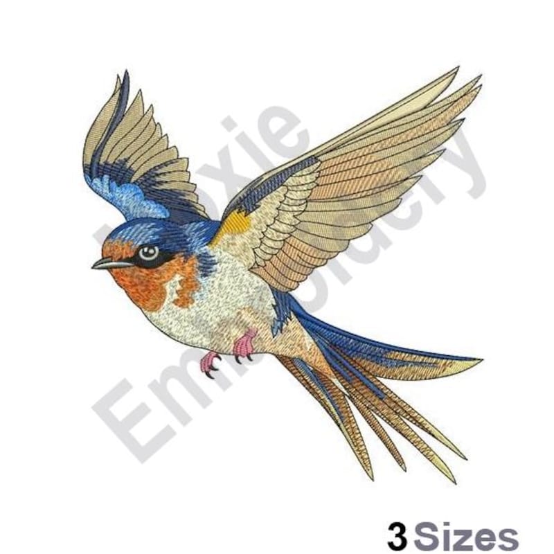 Bluebird Embroidery - Etsy