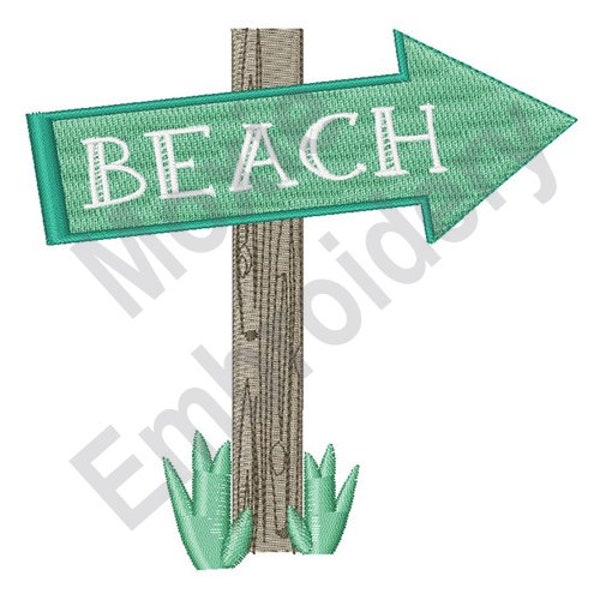 Beach Directional Sign - Etsy