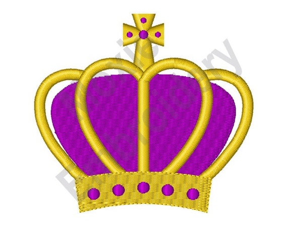Royal Crown Machine Embroidery Design King's Crown - Etsy
