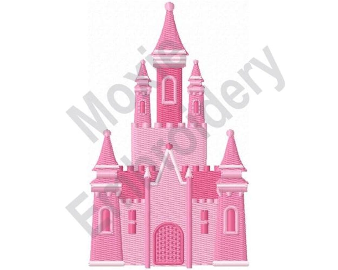 Princess Castle - Machine Embroidery Design, Fairy Tale Castle ...