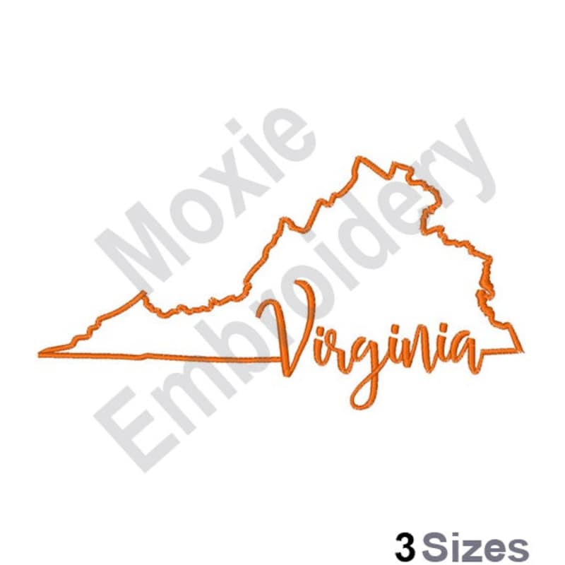 Virginia State - Etsy