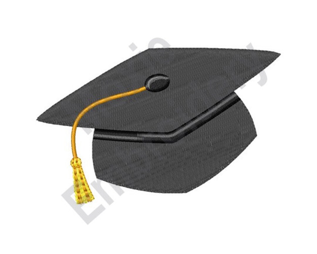 Graduation Hat - Machine Embroidery Design, Graduation Cap Embroidery ...