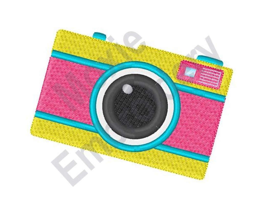 Flash Camera - Machine Embroidery Design, Digital Photo Camera ...