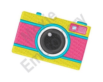 Camera Machine Embroidery Design, Photo Camera Embroidery Pattern ...