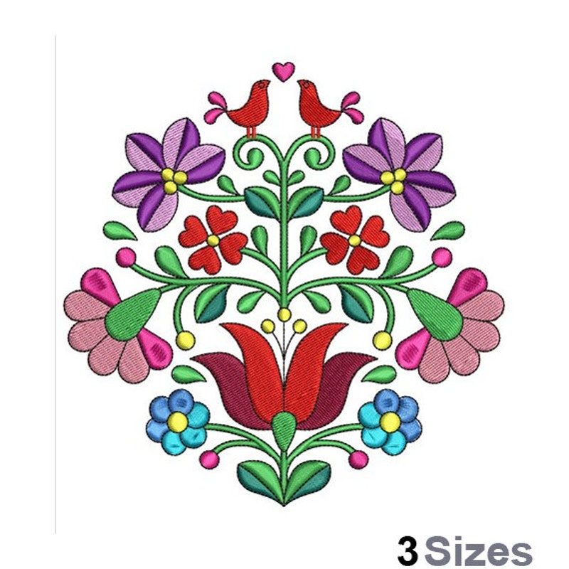 Folk Art Embroidery - Etsy