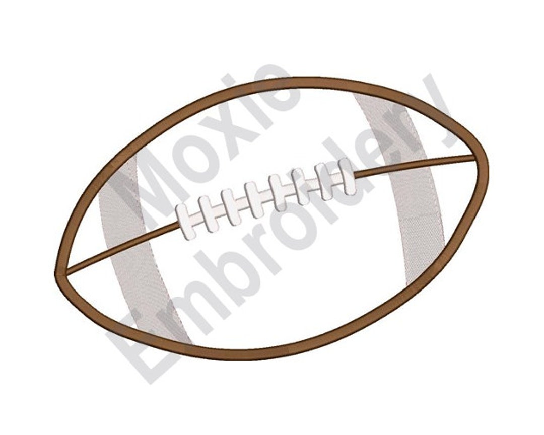 Football Applique - Machine Embroidery Design, Ball Applique Embroidery ...