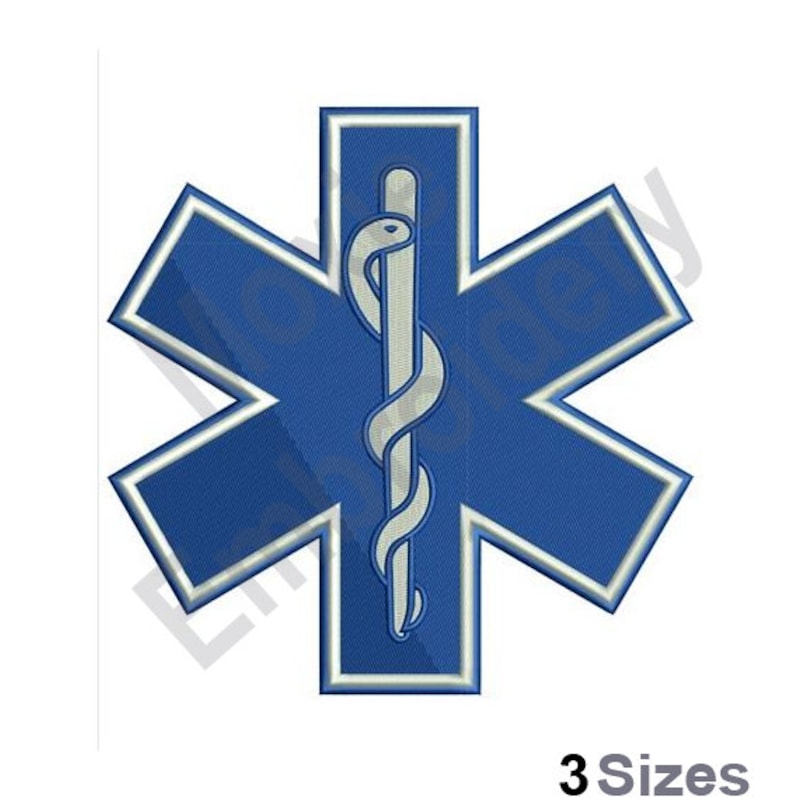 Medical Symbol Embroidery Design - Etsy