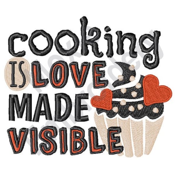 Cooking is Love Made Visible - Etsy