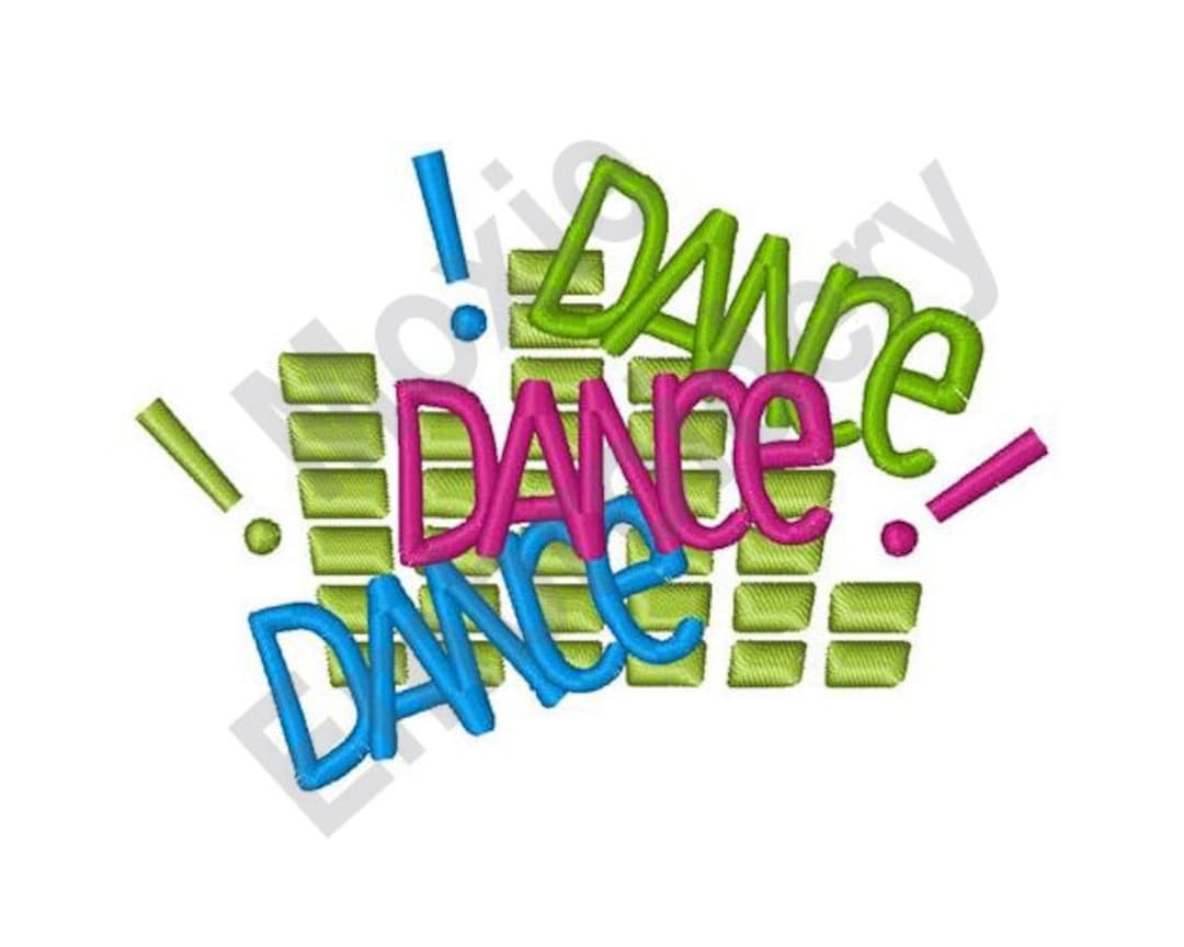 Dance Dance Dance! - Machine Embroidery Design, Dancing Embroidery ...