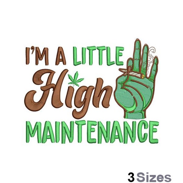 Marijuana Embroidery - Etsy